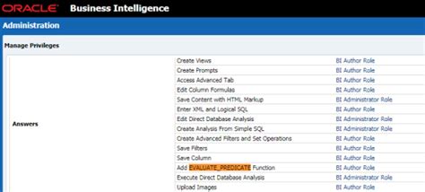 Obiee Evaluate Embedded Db Functions