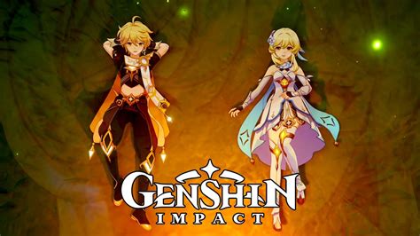 Lumine Meet Aether Again In Dream Cutscene From Xianyun Story Quest Genshin Impact 4 4 Youtube