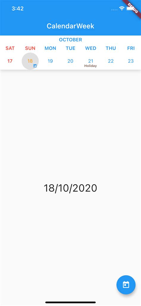 GitHub Mduccc Flutter Calendar Week Flutter Calendar Week UI Package