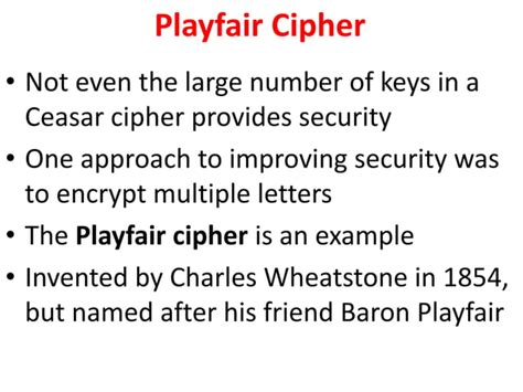 Classical Encryption Techniquespdf