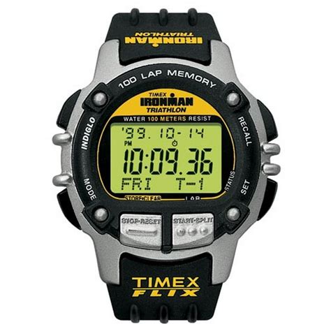 Timex Ironman 100 Lap Triathlon Flix System Watch