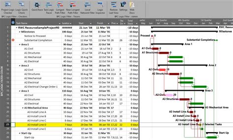 A Logic Tracing Example In Microsoft Project TomsBlog