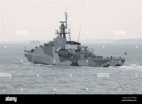 The Royal Navy Batch 2 River Class Offshore Patrol Vessel Hms Medway Heads Into The Solent To