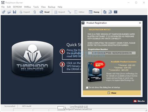 台风 Thaiphoon Burner V17102 内存检测spd修改工具 老康的学习空间