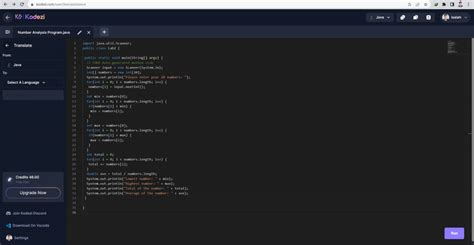 how to translate from original programming language into another programming language using