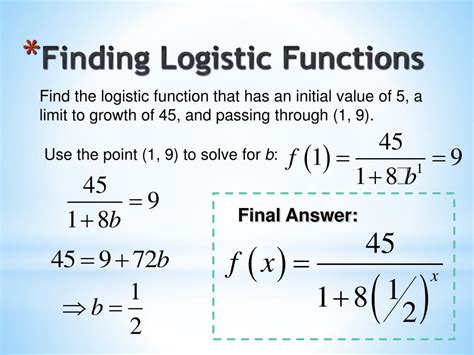 PPT Logistic Models PowerPoint Presentation Free Download ID 4496006
