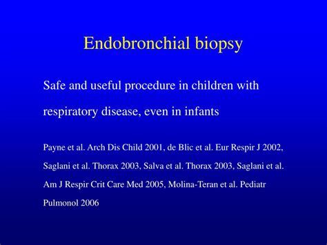 Ppt Lung Biopsy Mucosaltransbronchialopen Lung Ernst Eber Md Powerpoint Presentation Id