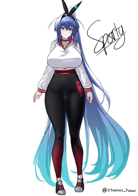 New Jersey Azur Lane Drawn By Irkawaza Danbooru