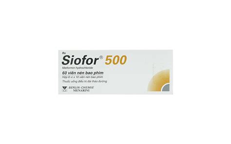 Siofor 500 Nhà Thuốc 5g