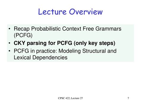 Intelligent Systems Ai 2 Computer Science Cpsc422 Lecture Ppt Download