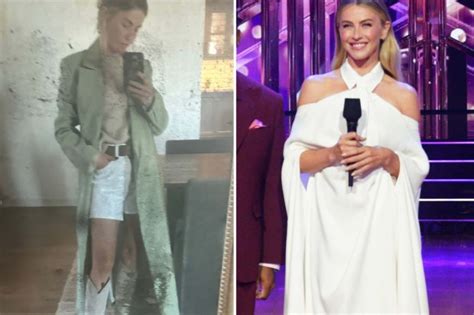 Dwts Julianne Hough Shows Off Her Toned Legs In Shorts For New Mirror