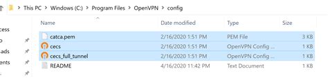 Using OpenVPN On Windows Computer Action Team