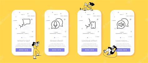 Premium Vector Voice Recognition Line Icon Identification Biometrics Authentication Speech Id