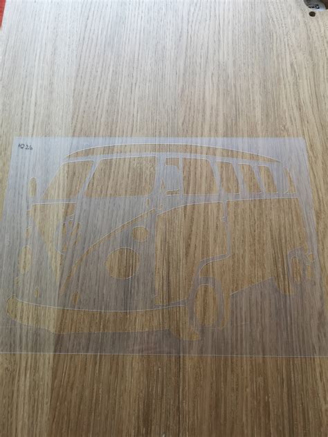 Camper Van Stencil Wall Decor Home Decor Flexible Washable