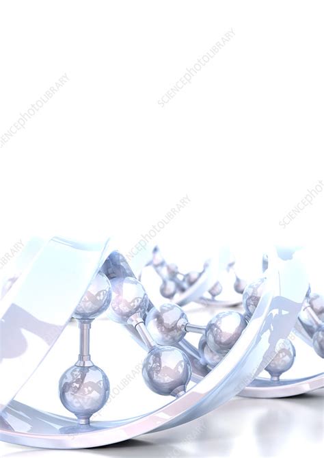 DNA Molecule Computer Artwork Stock Image G Science Photo Library