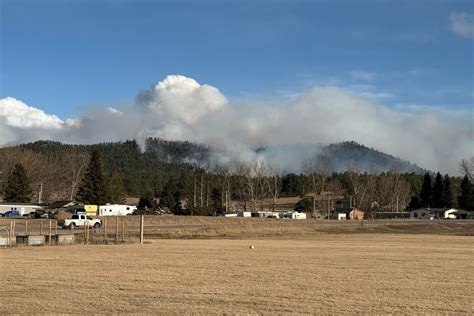 Custer Area Qury Fire Has Burned 5000 Acres No Containment Rapid