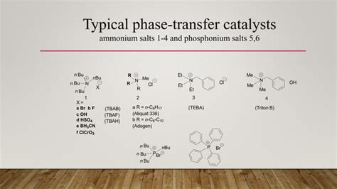 Phase Transfer Catalysis Pptx Chemistry Science