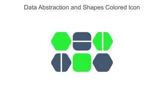 Data Abstraction And Shapes Colored Icon In Powerpoint Pptx Png And Editable Eps Format PPT Example