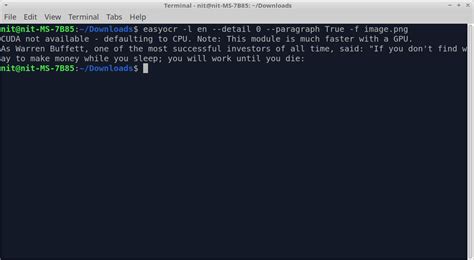 如何在linux中安装和使用easyocr本文将介绍安装和使用easyocr命令行工具和python模块的指南。作为一个 掘金