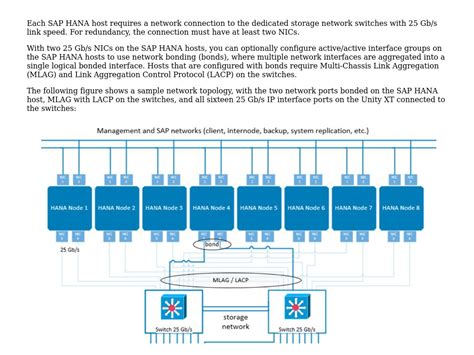 Host Connection Using Nas Nfs Dell Validated Solution For Sap Hana Tdi Deployments With Dell