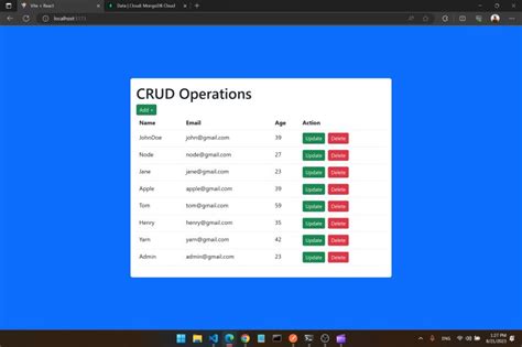 ridwan a wae on linkedin full stack crud operations เครื่องมือที่ใช้