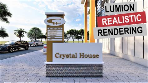 how to render a signage in lumion lumion tutorial youtube