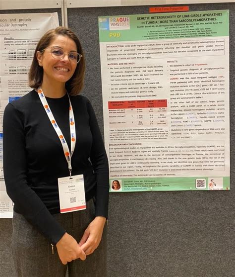 Emna Farhat On Linkedin Wms2024 Prague Myology Tunisianteam