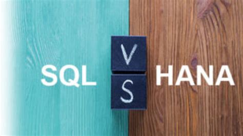 Sap Business One On Ms Sql Vs Hana A Comprehensive Comparison