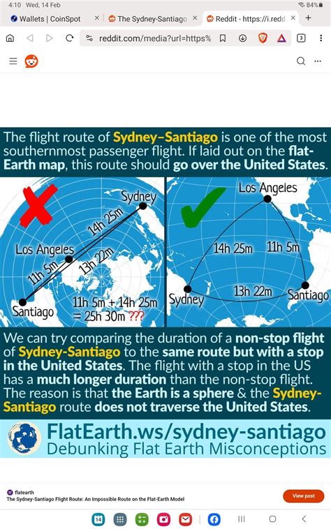 True Route Of Aircraft On A Globe Earth Vs Flat Earth Imgur