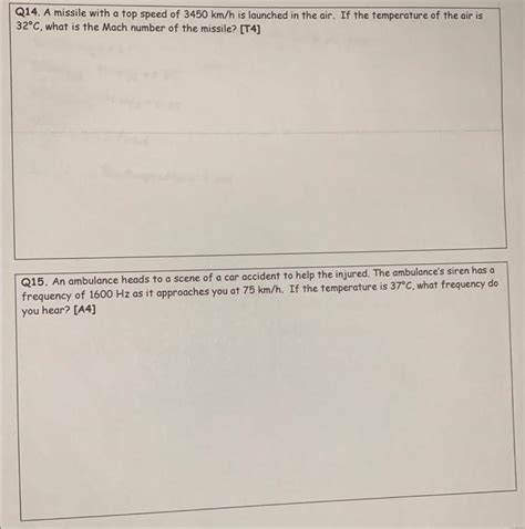 Solved Proper Use Of Notation Units And Explanation