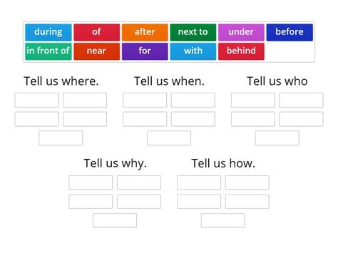 Sorting Preposition Group Sort