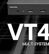 Amazon Com VisionTek VT In USB C Docking Station KVM Switch Dual Host HDMI