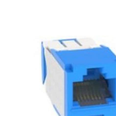 Panduit Mini Com Utp Rj45 Cat 6a Tg Corrosion Resistant Jack Module Blue