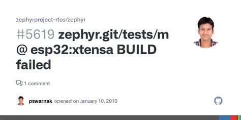 Zephyrgittestsmisctestbuildtestcaseyamltestnewlib Esp32xtensa Build Failed · Issue