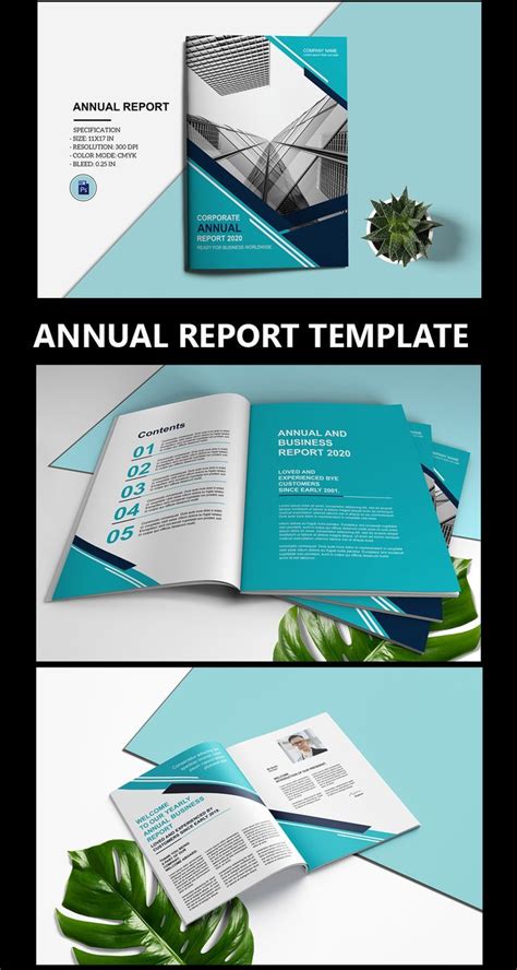 Elegant Annual Report Template