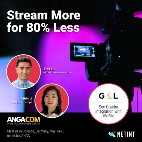 Netint Technologies Inc On Linkedin Angacom Quadra Angacom2024 Broadcasting