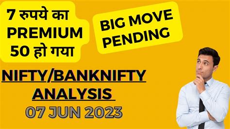 Nifty Banknifty Analysis Tomorrow Market Prediction Big Move