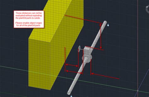 Object Snaps For Plant3d Parts Autodesk Community