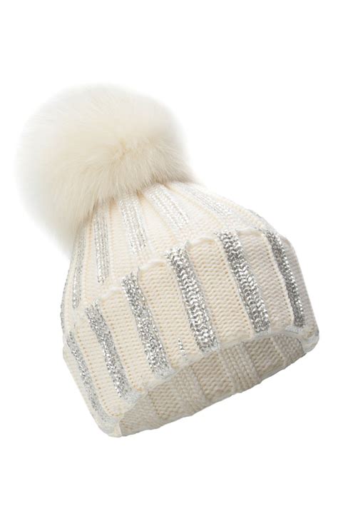 Шерстяная шапка Catya цвет молочный купить в ЦУМ OUTLET, арт. 721596/D