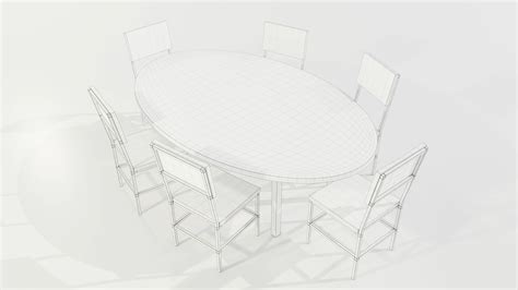 Epoxy Resin Table 3d Model By 3dmae