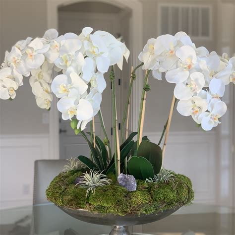 Orange Silk Orchid Arrangement At Michael Dittmer Blog