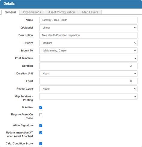 Add Or Edit A Custom Inspection Template
