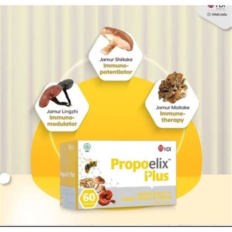 Jual Propoelix Plus Original 60 Kapsul Shopee Indonesia