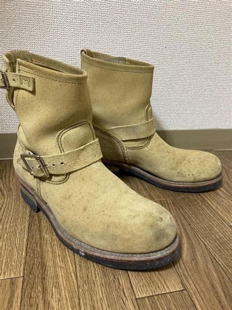 Redwingレッドウイング 2965 9d ショートエンジニアブーツ スエード メルカリ