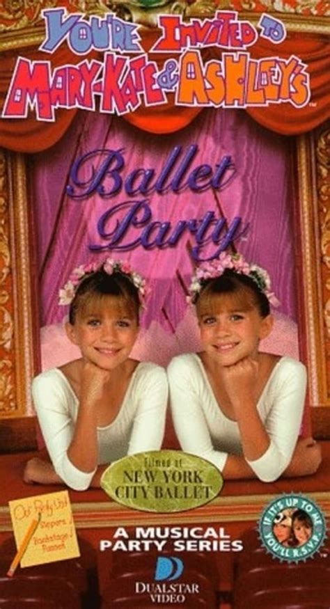 Youre Invited To Mary Kate And Ashleys Ballet Party 1997 Posters