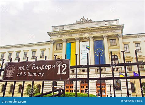 Lviv Polytechnic National University Ukraine Editorial Photo 137956003