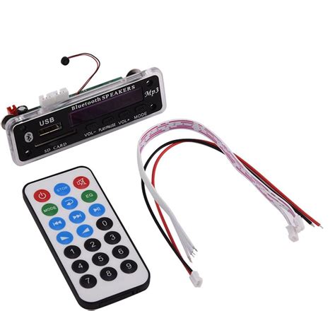 Wireless MP WMA Decoder Bluetooth Audio Decoder Board Sound Module USB SD FM Radio MP Decoder