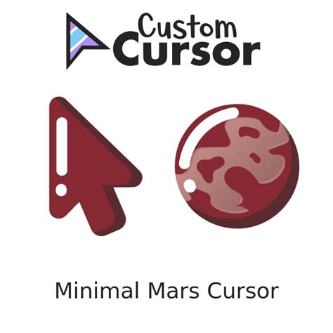 Minimal Mars Cursor Custom Cursor