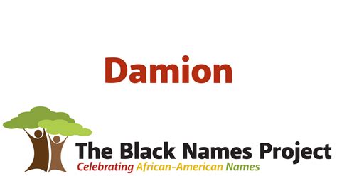 Damion The Black Names Project