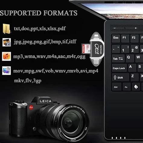 Multi Port 4 In1 Universal SD TF Card Reader USB C SD TF Memory Card Reader Portable Hot Fruugo UK